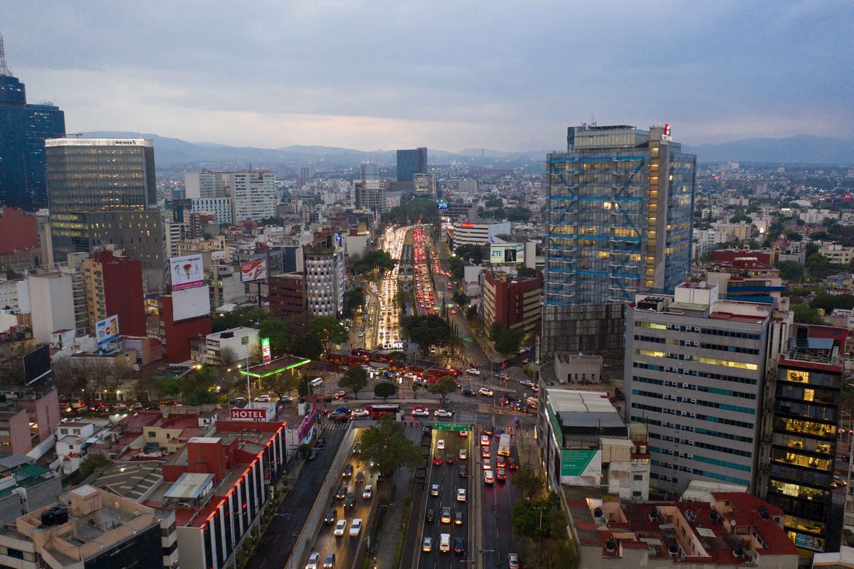 Mexico Urban Areas Map Of Metropolitan Mexico City (or, By Spanish