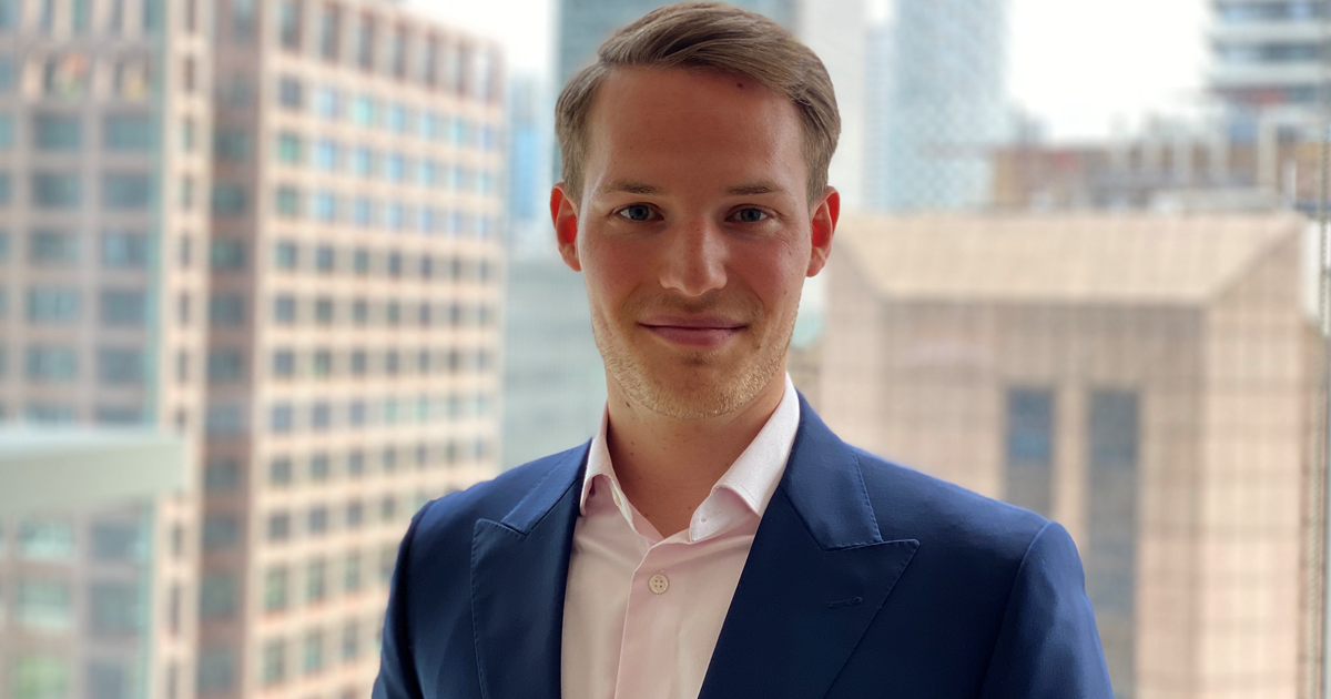 Max Meurer: Julius Baer graduate on international assignment